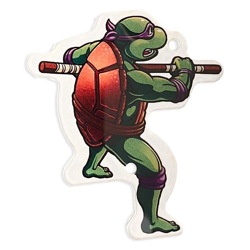 803-5000-Q5-Q6-Q7-38 Stern Teenage Mutant Ninja Turtles Donatello Plastic